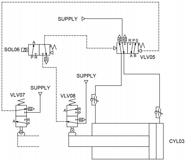 Basic Pneumatic Circuits - Common Pneumatic Circuits That Can Be Used ...
