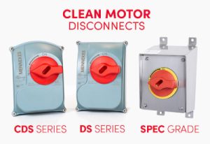 Three Motor Disconnects Featuring Industry-Standard Mounting Options ...