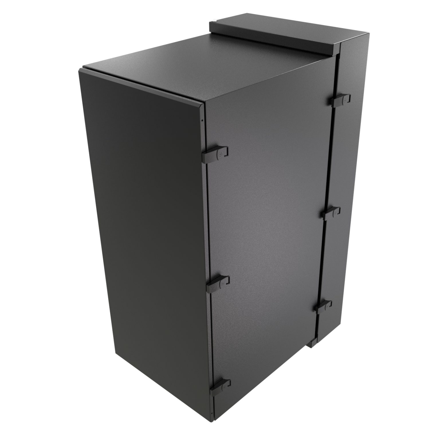 NWC Series Swing-Out Sectional Wall Mount Rack Cabinet from Hammond ...